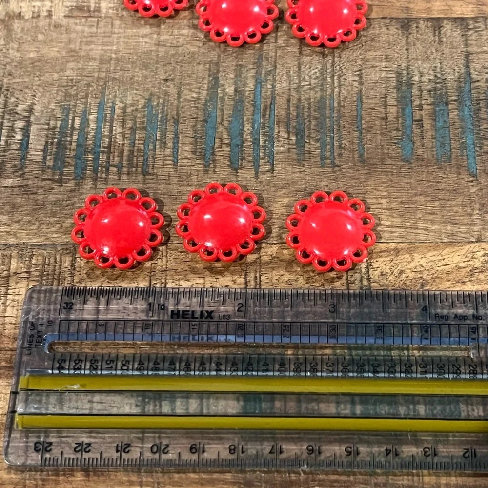 Vintage | Office | 32 German Acrylic Jewelry Making Components Lot Of ...